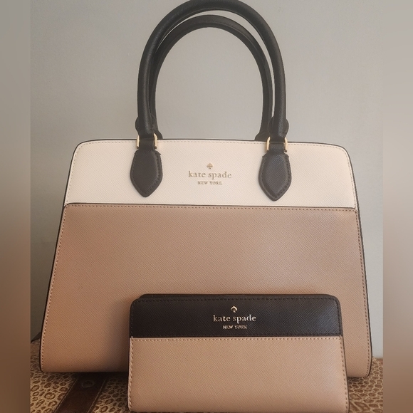 kate spade | Bags | Kate Spade Madison Colorblock Leather Medium ...